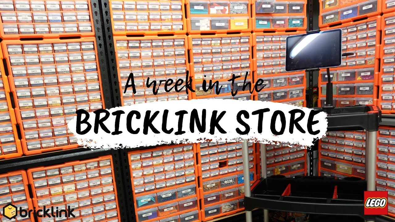 VLOG of my week in the Bricklink Store | Store Expansion - YouTube