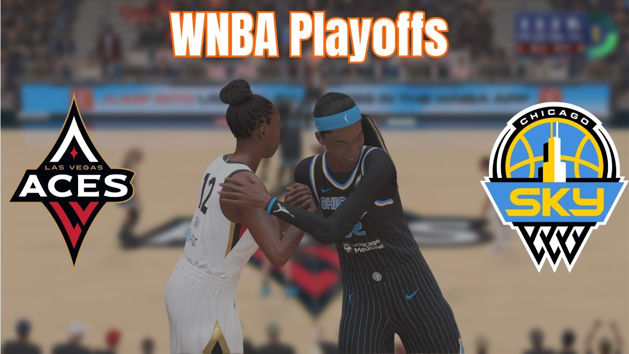 NBA 2k24 WNBA My Career - Jasmine 1st playoff Game - YouTube