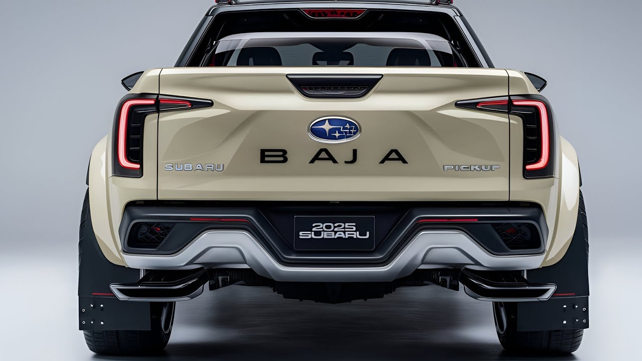 2025 Subaru Baja: The Compact Pickup EVERYONE’s Been Waiting For! - YouTube