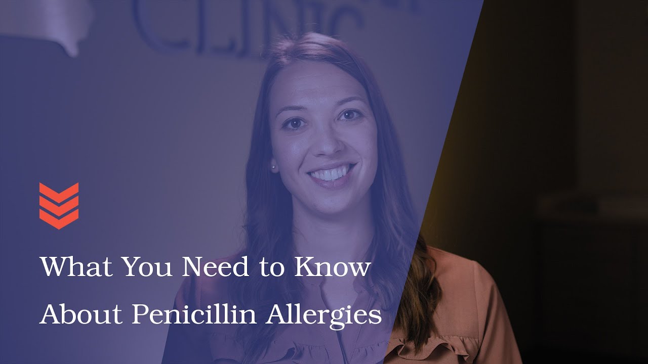 What You Need to Know About Penicillin Allergies - YouTube