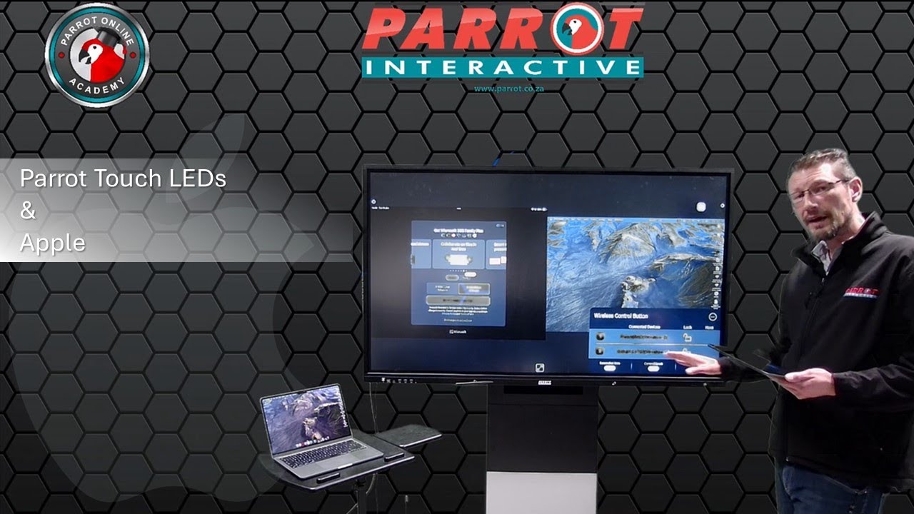 Seamless Apple Device Integration with Parrot 65" Interactive LED ...