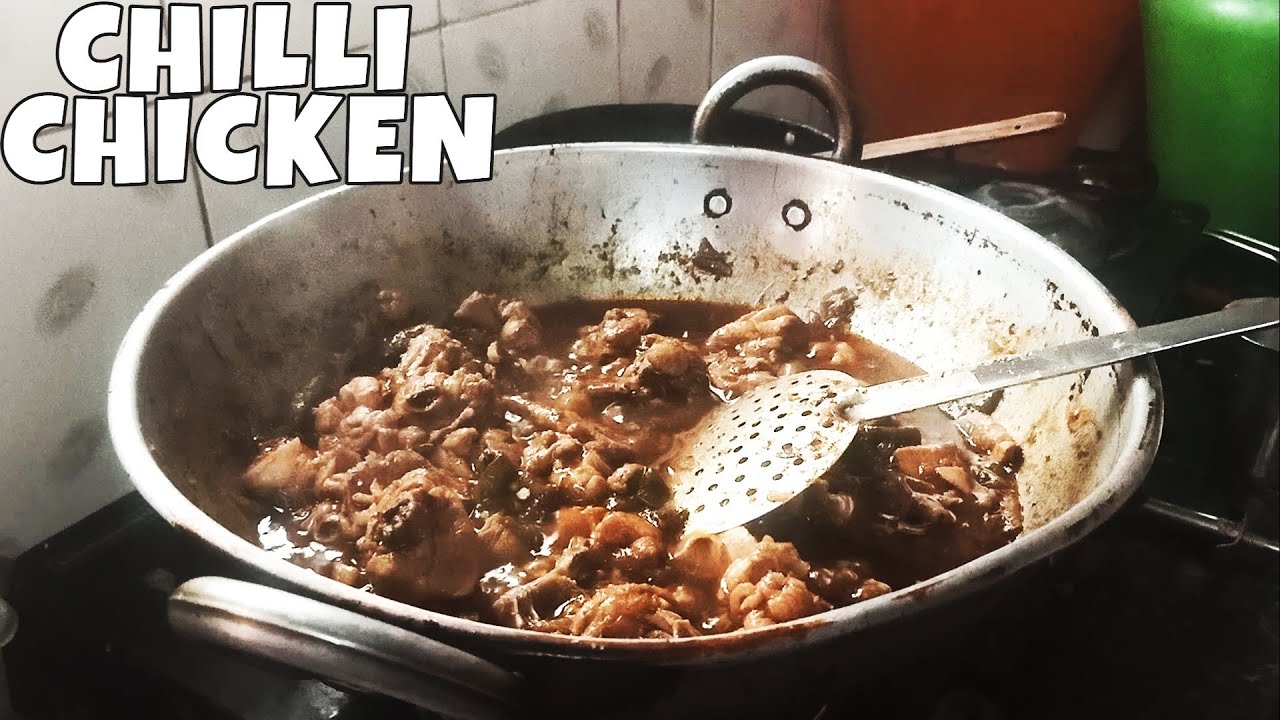 Restaurant Style Chilli Chicken | Thulasi Kitchen| - YouTube