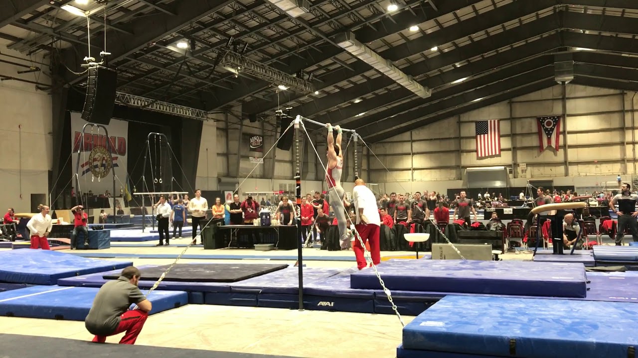 Sean Neighbarger - High Bar - 2019 Arnold Classic - YouTube