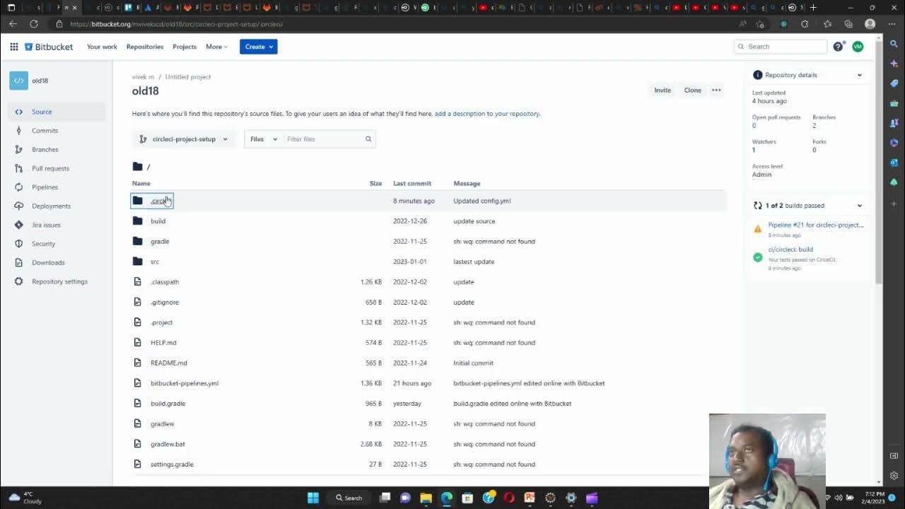 Bitbucket/Gitlab CircleCI CI Gradle - YouTube