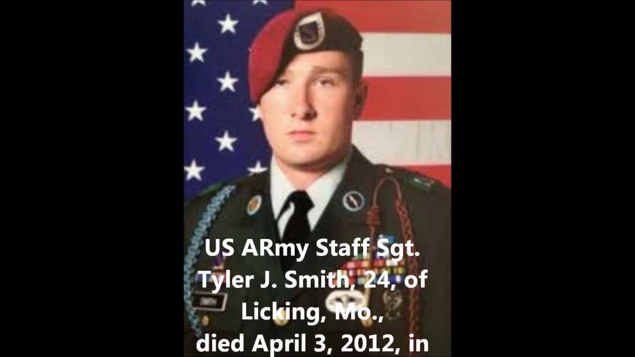 Tribute To Our Fallen Soldiers - US Army Staff Sgt. Tyler J. Smith, 24 ...