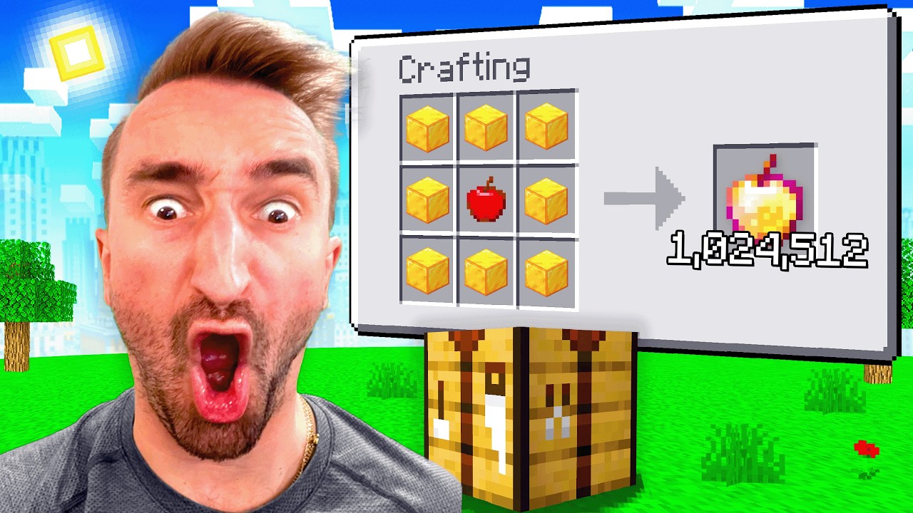 Minecraft, But Crafts Multiply - YouTube