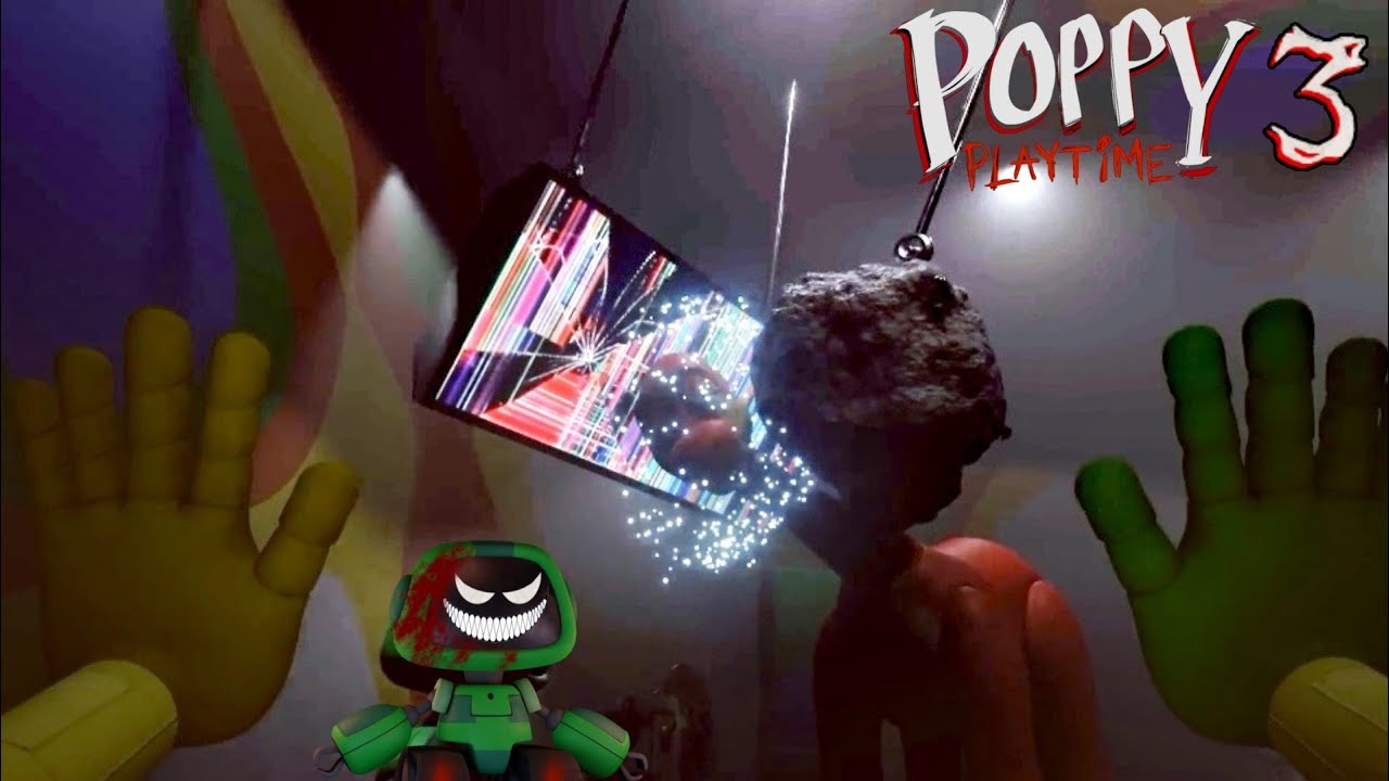 Poppy Playtime Chapter 3 BRON immortal Dinosaur?! - YouTube