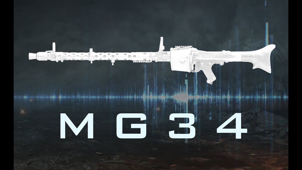 MG34 Weapon Guide Vol.40- Call of Duty Modern Warfare 現代戰爭武器指南 - YouTube