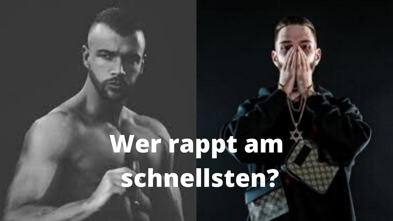 Die 7 Schnellsten Rapper Deutschlands - YouTube