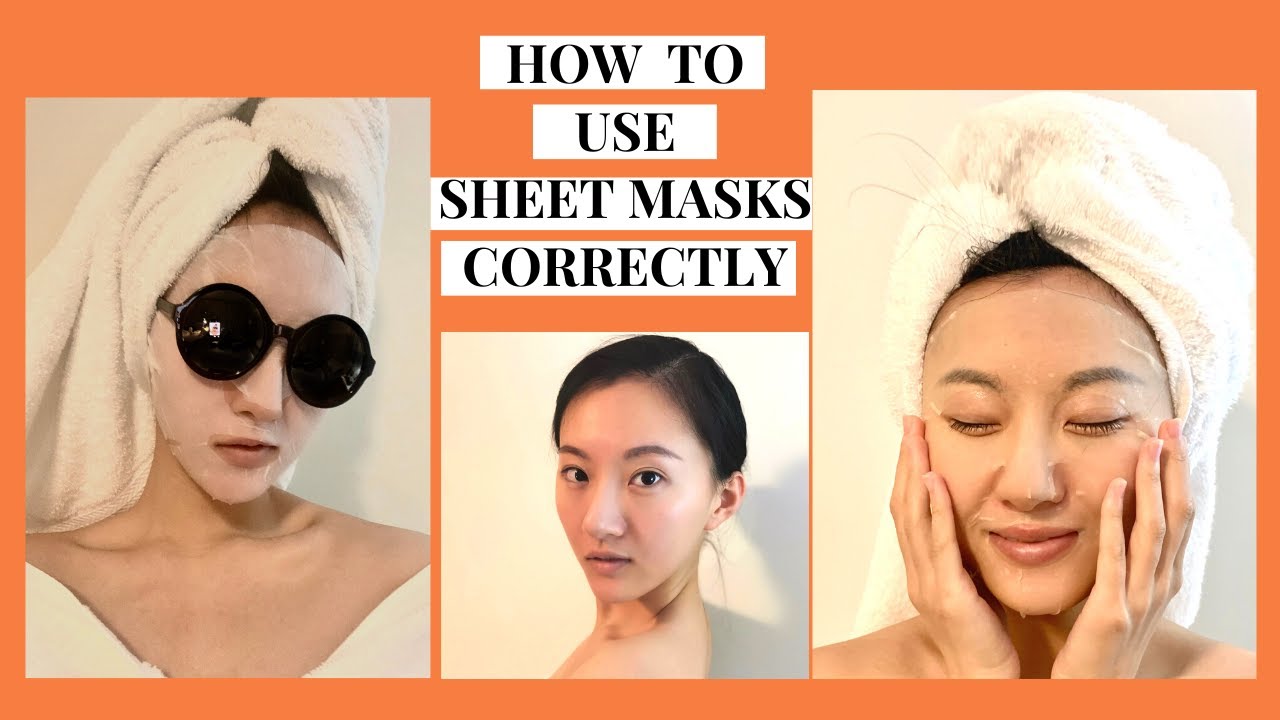 HOW TO USE SHEET MASKS PROPERLY in 2020!! | The secret to GLOWING skin ...