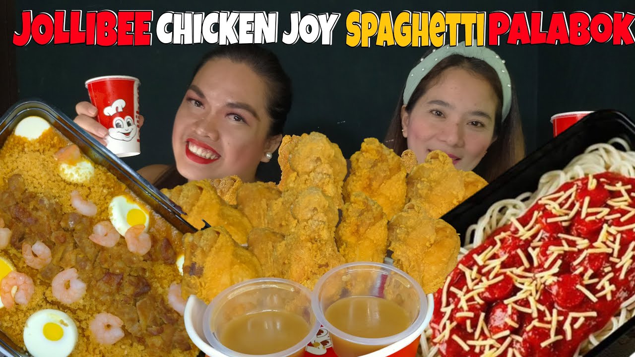 JOLLIBEE MUKBANG COLLABORATION W/@ryannslife1730 |JOLLIBEE CHICKEN AND ...
