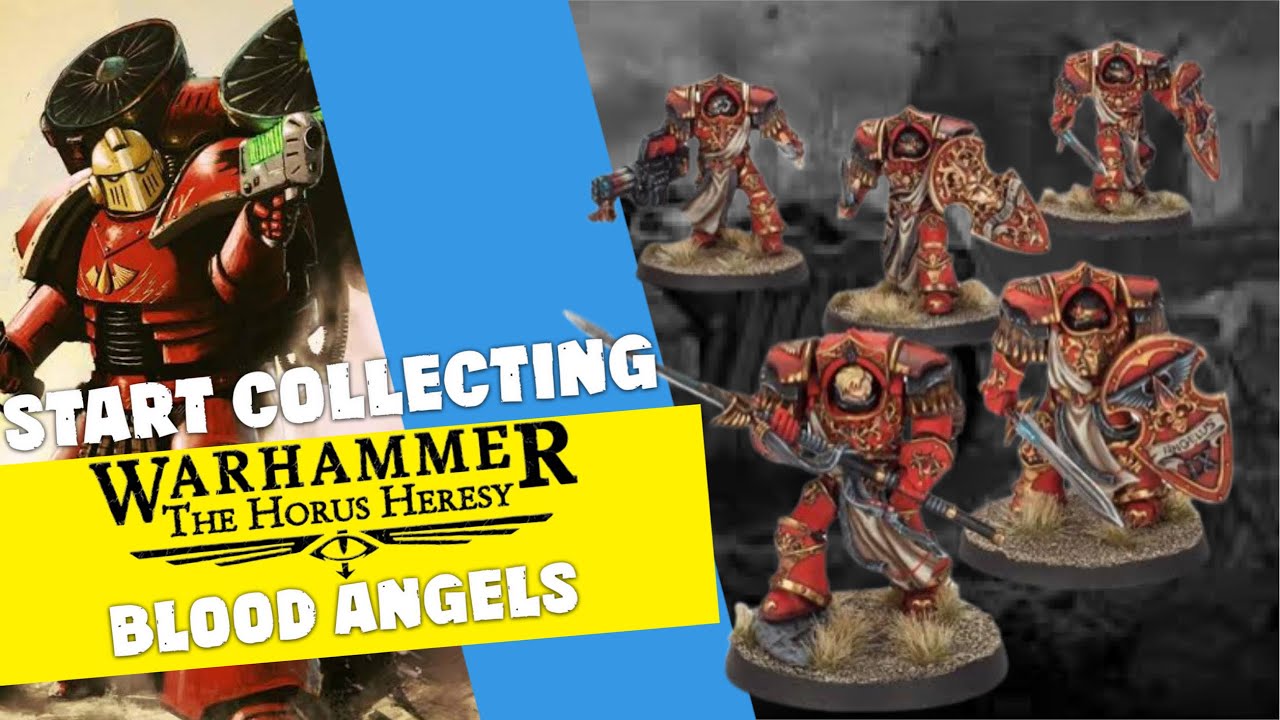 Start collecting Warhammer Horus Heresy: Blood Angels - YouTube