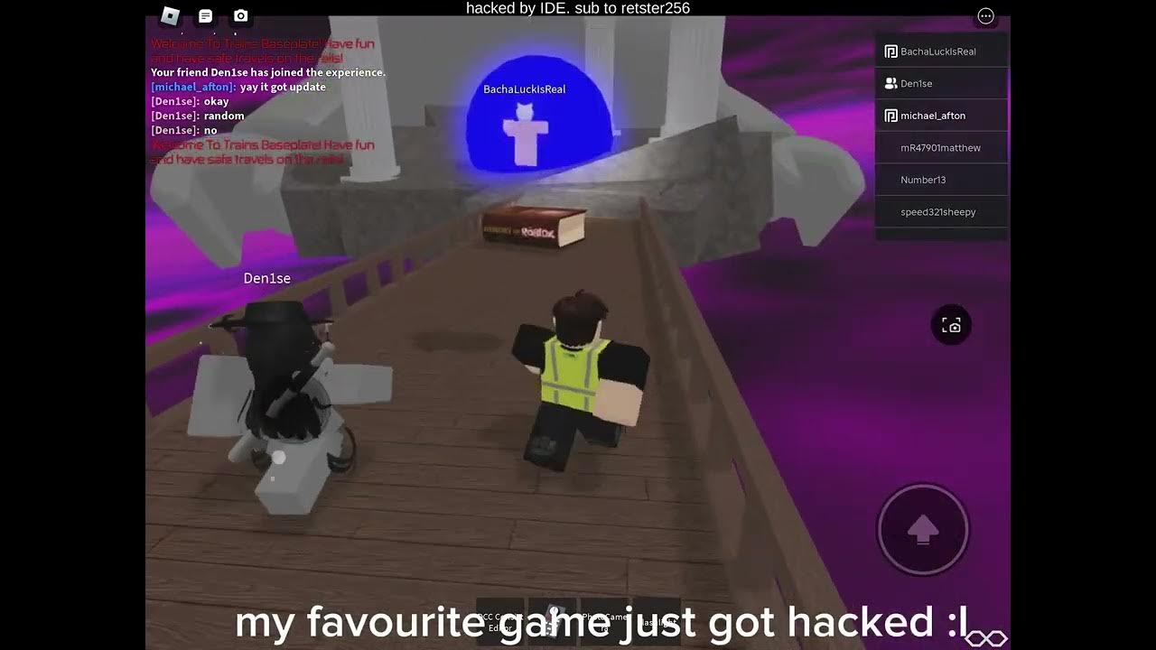 my favourite game got hacked - YouTube