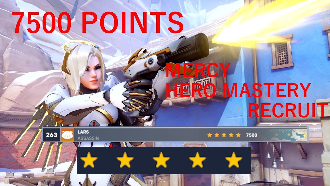 (7500 Points Maxed) MERCY | HERO MASTERY | RECRUIT - YouTube