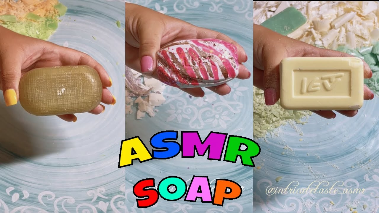 ASMR Soap Cubes Cutting-Dry Soap Crushing-Soap Crunching Best ASMR ...