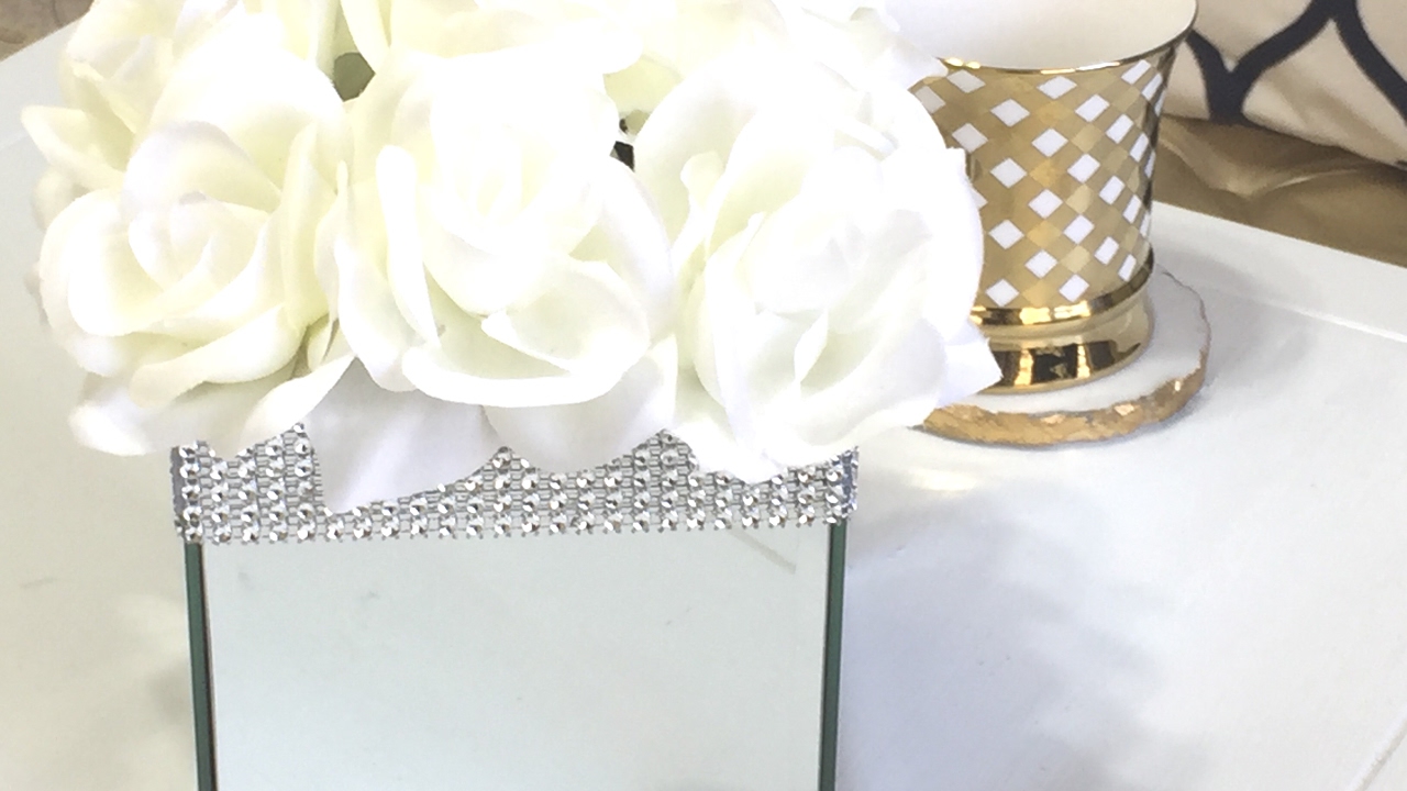 Dollar Tree Mirror Box DIY - YouTube