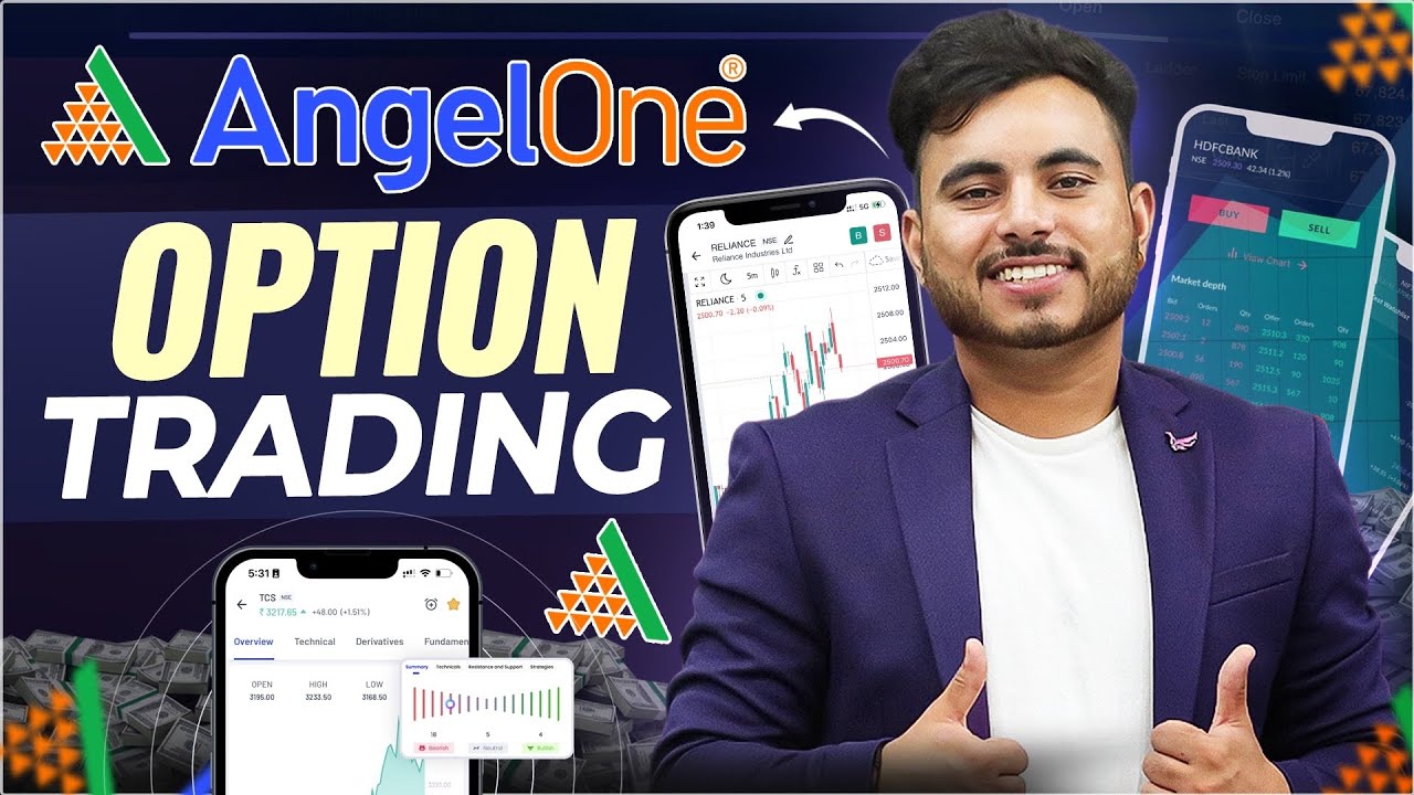 Angel One Se Trading Kaise Kare | AngelOne App Live Option Trading For ...
