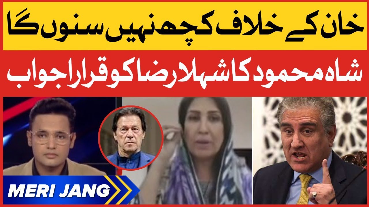 Shah Mehmood Qureshi Fight with Shehla Raza | Ex PM Imran Khan ...
