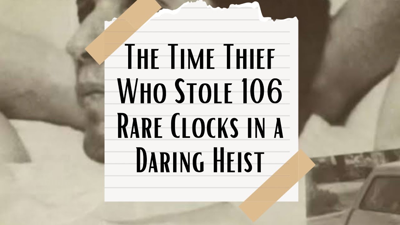 Naaman Diller : The Time Thief Who Stole 106 Rare Clocks in a Daring ...