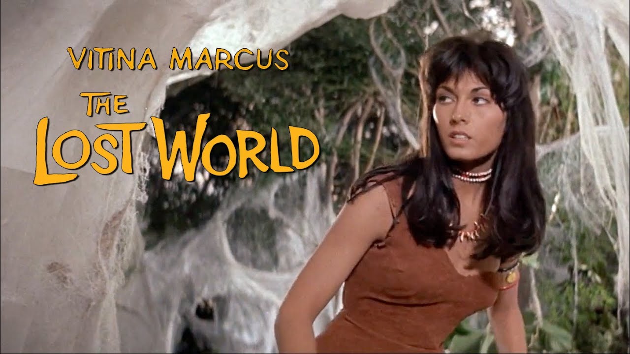 Vitina Marcus running in The Lost World (1960) #Vitina #hollywoodseries ...