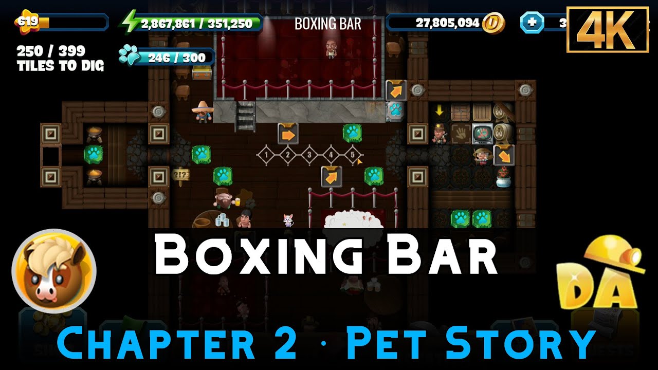 Boxing Bar | Chapter 2 - Pets #6 | Diggy's Adventure - YouTube