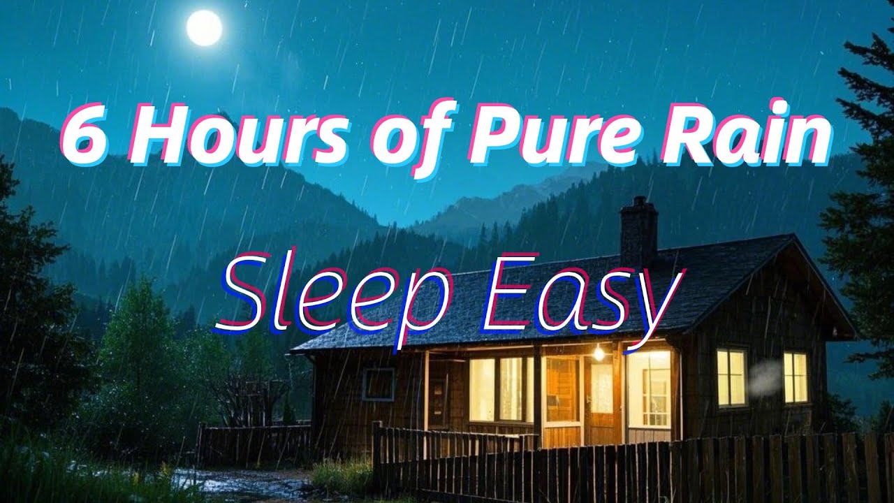 6 Hours of Gentle Rain Sounds with Relaxing Rain Scenes | ASMR Sleep ...