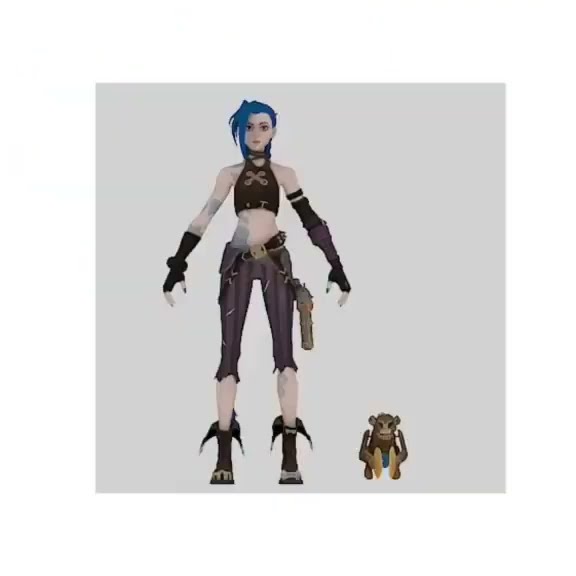 an old drawing of jinx i made in 2021! 🥹 #arcane #jinx #shorts - YouTube