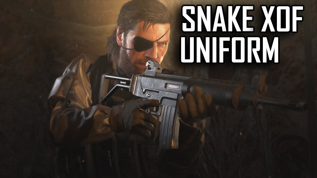 Metal Gear Solid V - Rescuing Child Soliders Snake XOF Uniform - YouTube