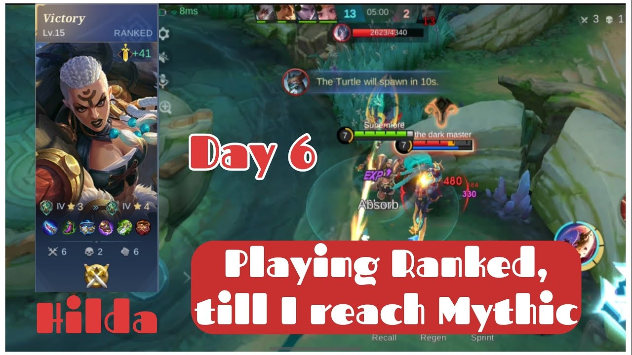 Day 6 - Playing Ranked, till I reach Mythic - YouTube