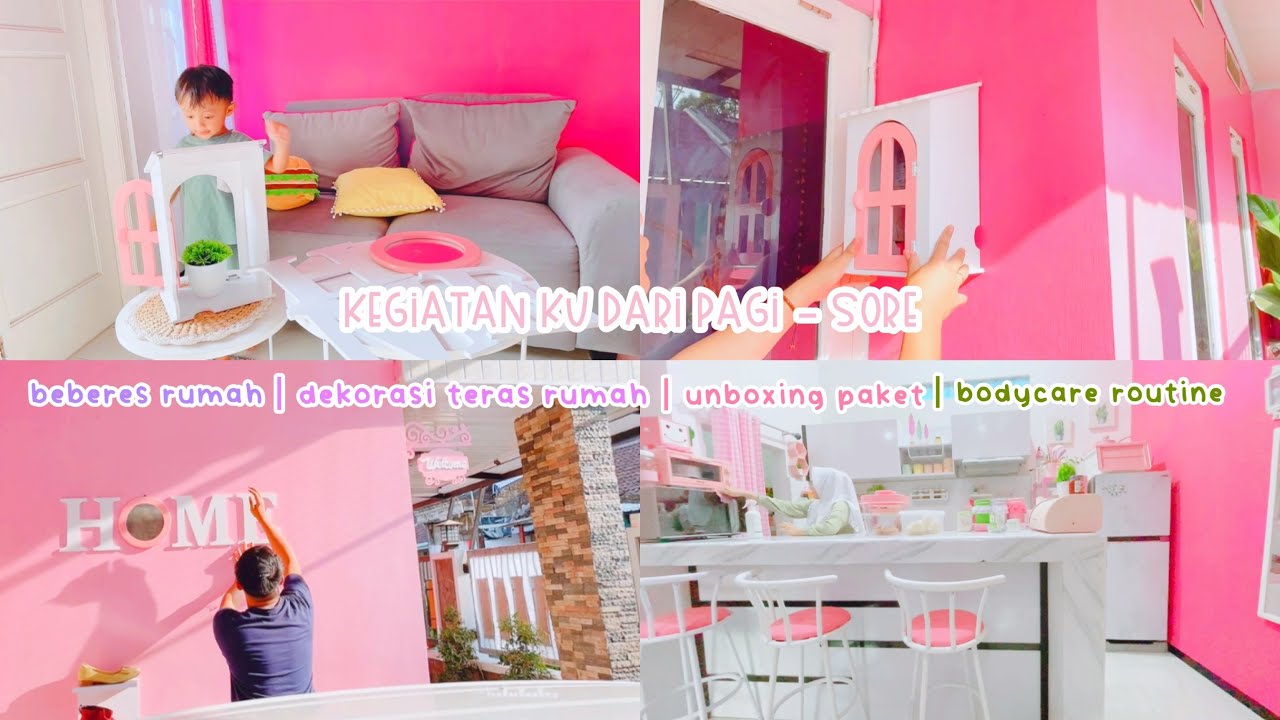 DEKORASI TERAS RUMAH | ganti suasana teras | makeover teras rumah ...