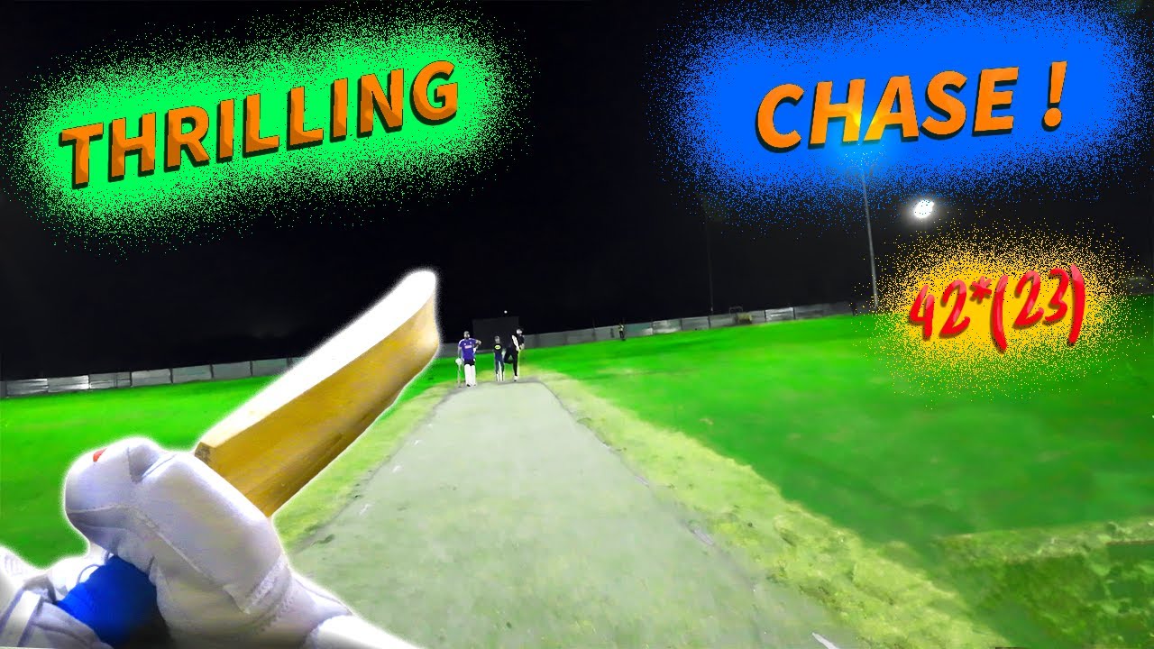Is this the Fastest CHASE on Youtube? | 165 Runs in 11.5 overs 😳| 4K ...