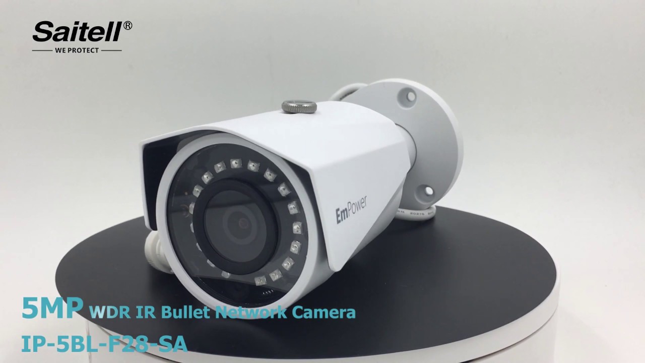 SAITELL 5MP BULLET CAMERA AND INTELLIGENT FUNCTION - YouTube