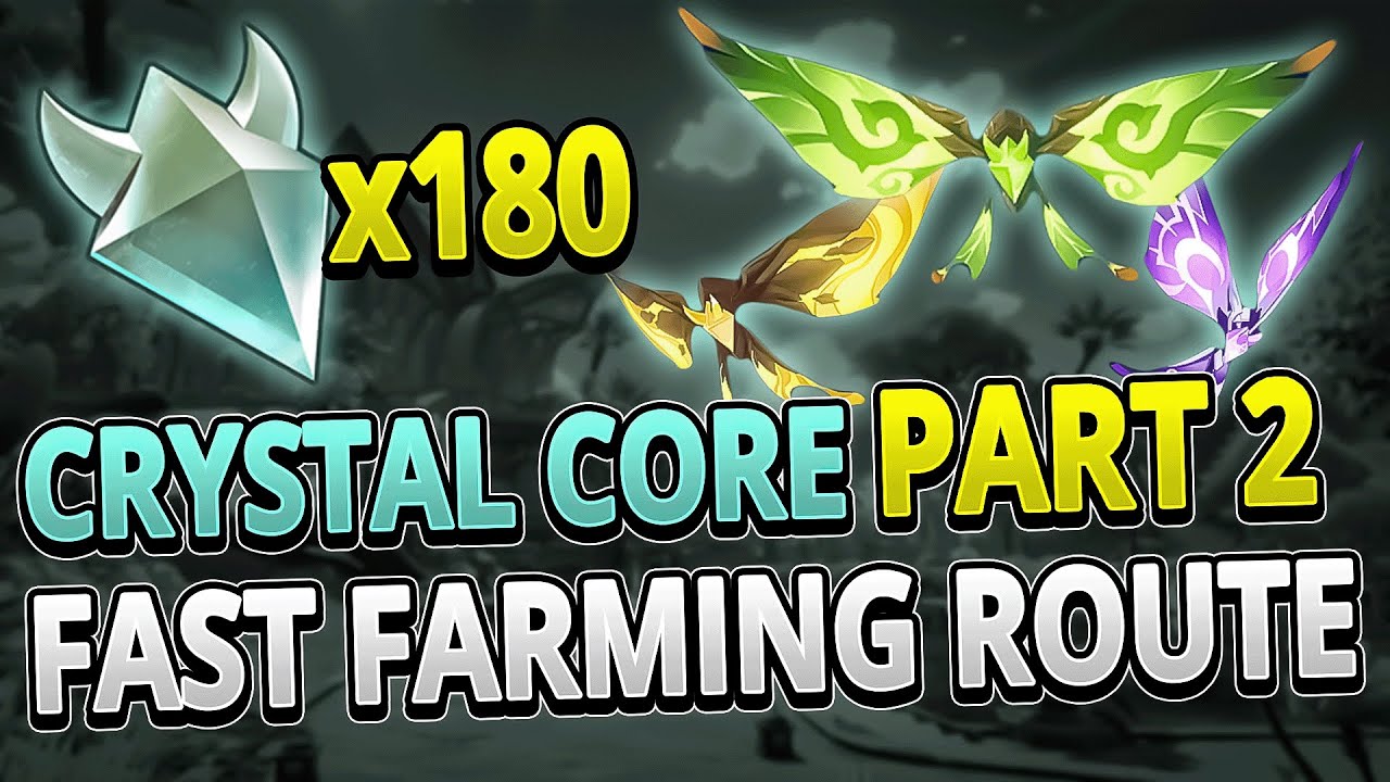 [PART 2] Crystal Core 180 Locations FAST FARMING ROUTE +TIMESTAMPS ...