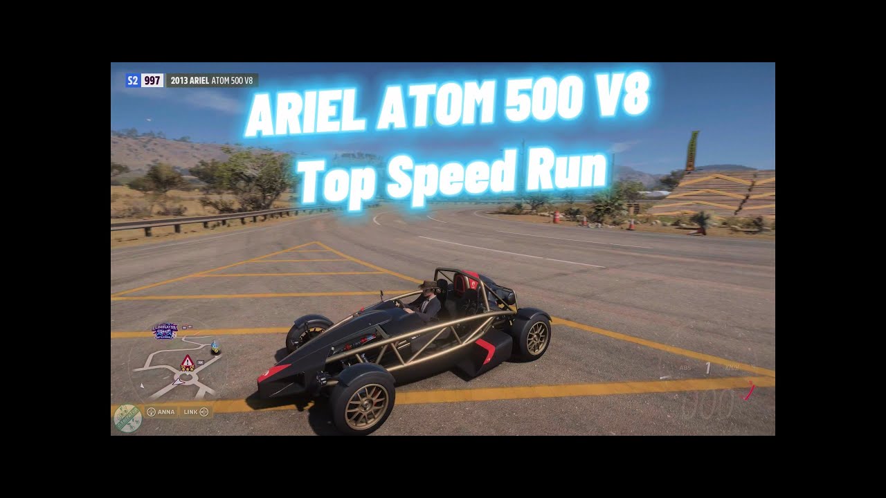 ARIEL ATOM 500 V8 - Top Speed Run | FORZA HORIZON 5 - YouTube