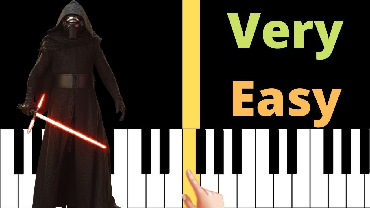 STAR WARS Imperial March Piano Tutorial 🤖 VERY EASY - YouTube