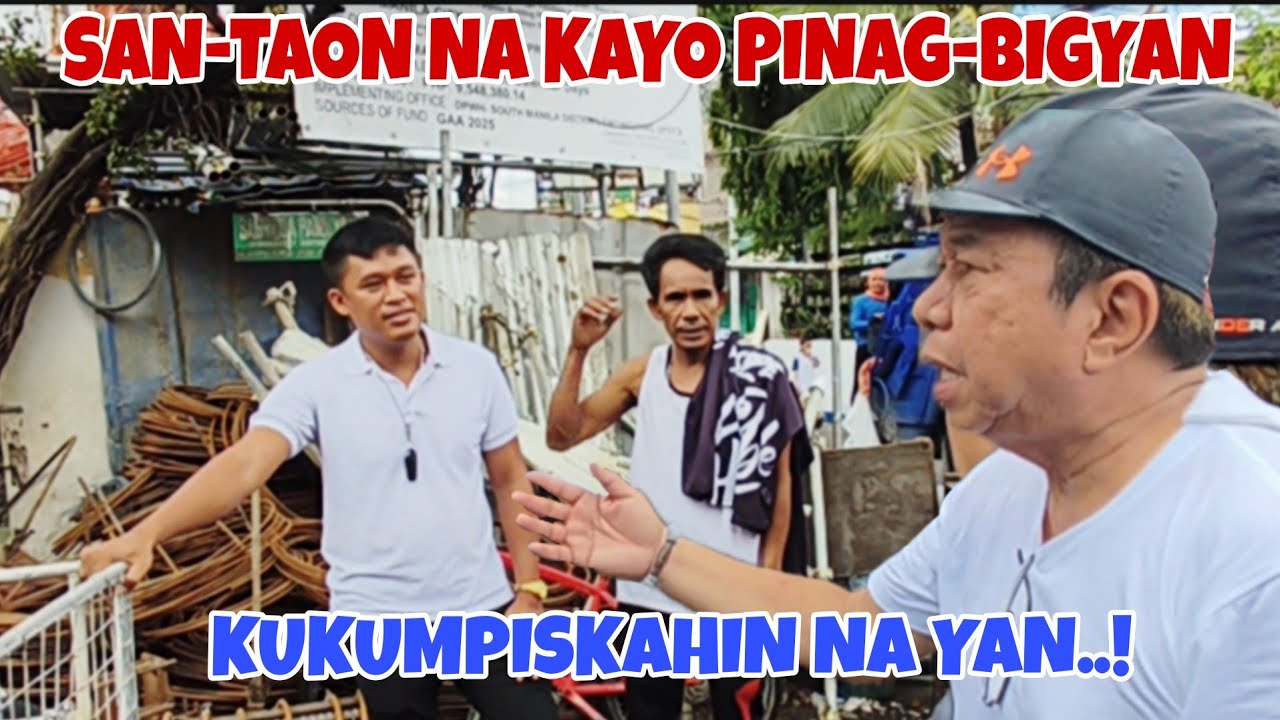 ENGR.BULANON NAUBOS NA PASENSYA SA NAKA TENGGANG PROYEKTO NG DPWH - YouTube