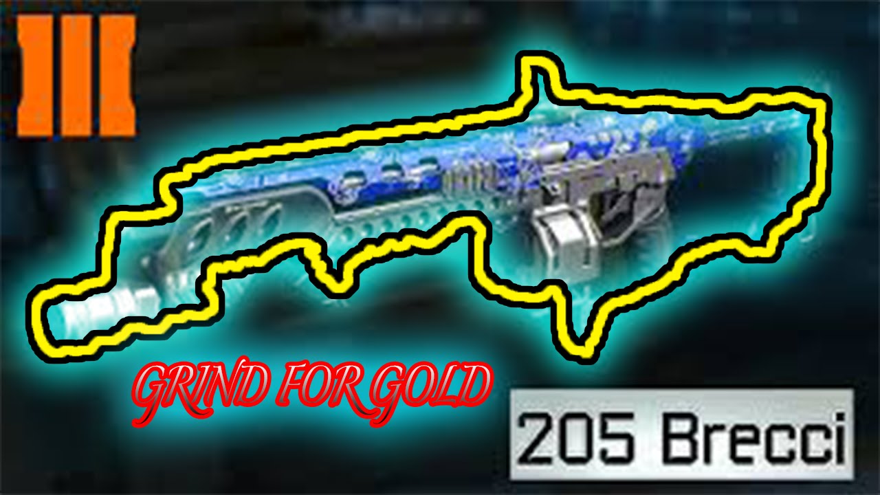 205 BRECCI! | BO3 | GOLD CAMO! - YouTube