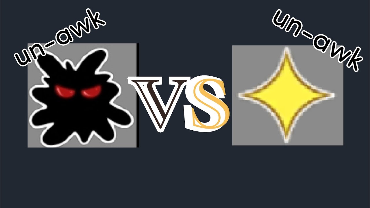 light un-awk vs dark un-awk - YouTube