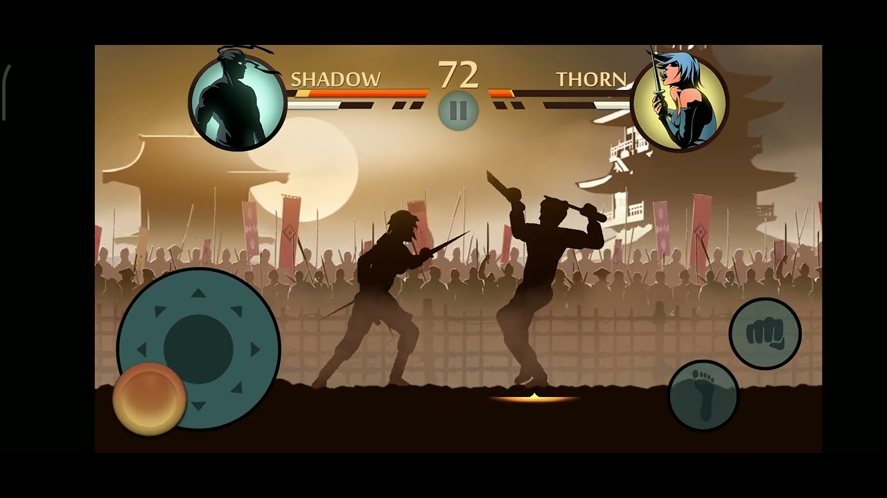 SHADOW VS THORN . Shadow fight 2 . Action fighting game 💪. - YouTube