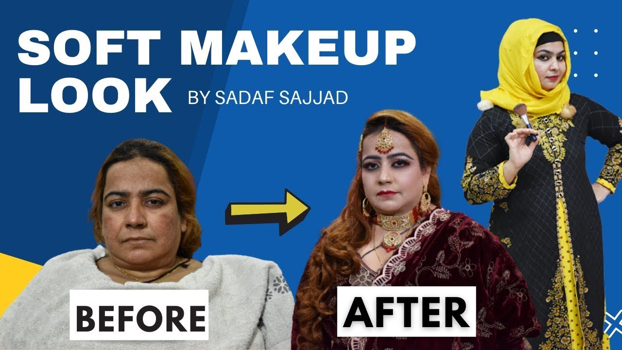 Soft Makeup Look | Sadaf Beauty Heaven - YouTube