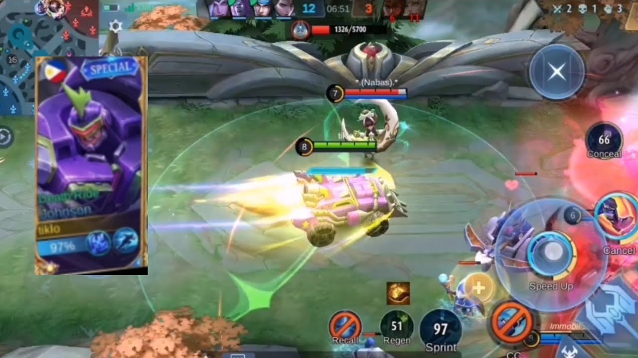 JS MAGE BUILD #baldoofficial #MLBB #jhonson - YouTube