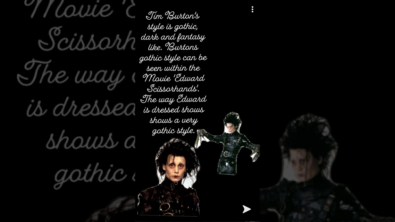 Tim Burton style analysis. - YouTube