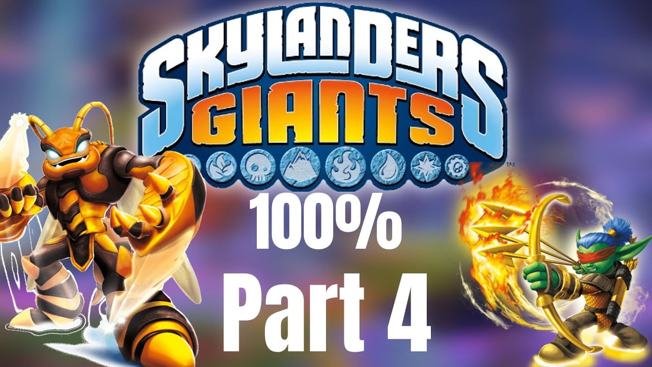 Skylanders Giants 100% Nightmare Mode playthrough part 4 - YouTube