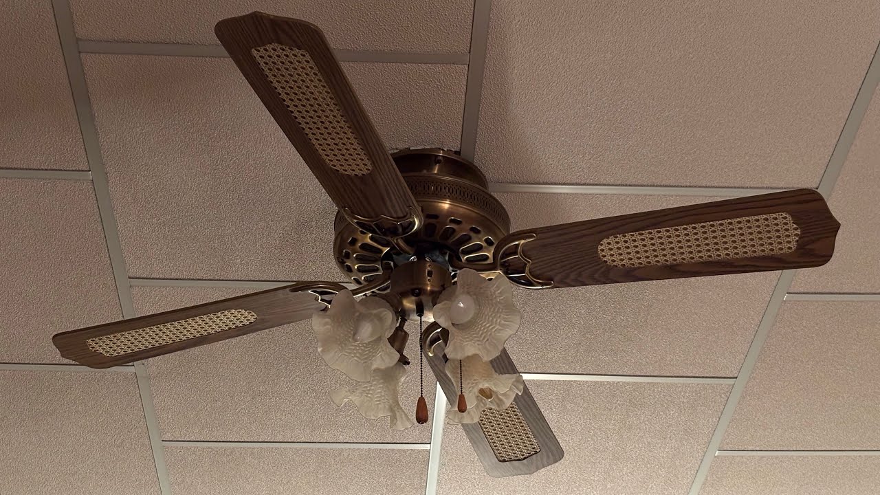 Union GE vent ceiling fan - YouTube