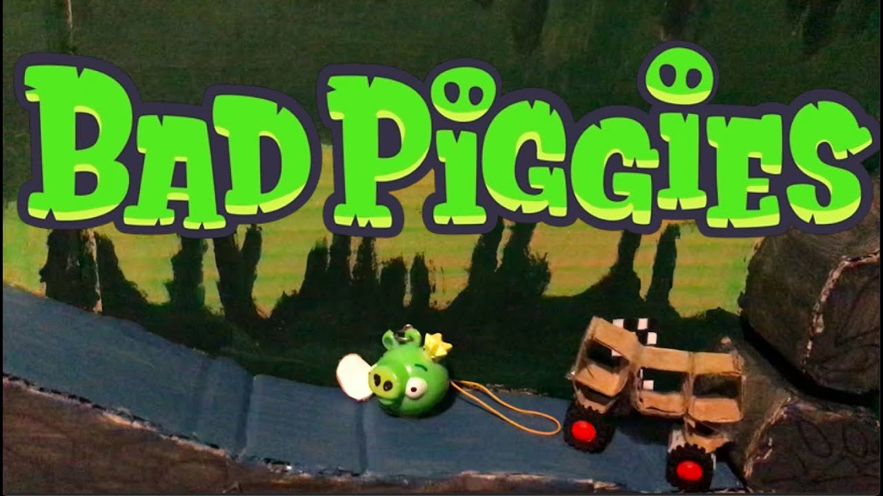 Bad piggies In Real Life! - YouTube