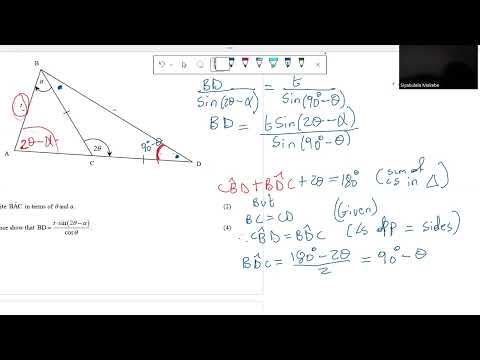 Sine, cosine and area rule - YouTube