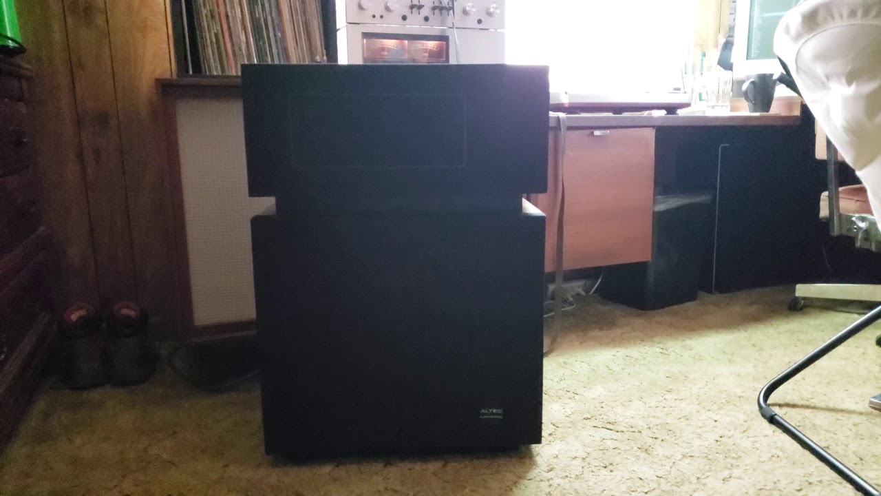 Altec Lansing Model 14 Test - YouTube