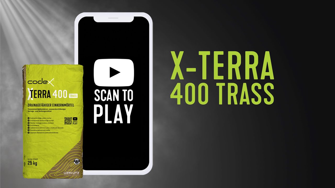 SCAN TO PLAY - Verlegen von Fliesen & Naturstein mit dem Drainagemörtel ...