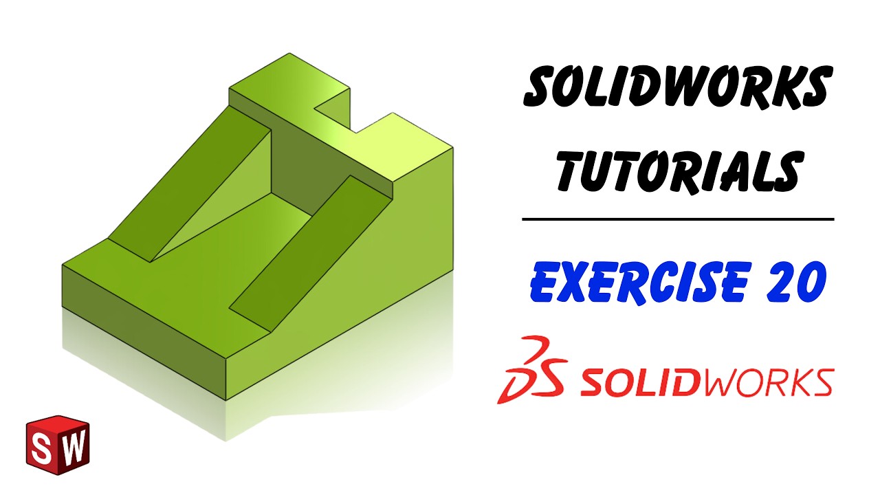 Solidworks Tutorial for Beginners Exercise 20 | Solidworks Tutorials ...