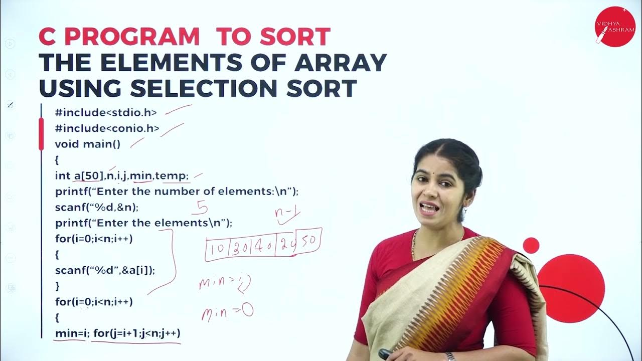 DAY 05 | DATA STRUCTURES USING - C | II SEM | B.CA | NEP | OPERATION ON ARRAY | L2 - YouTube